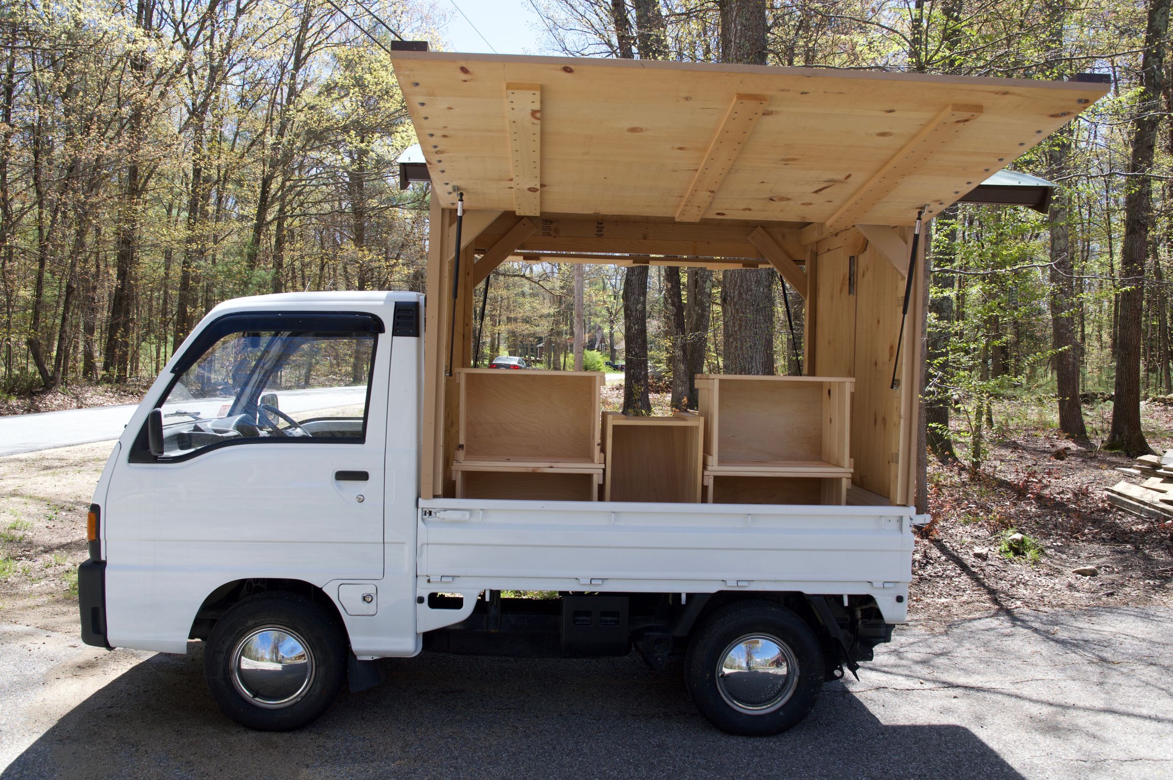 Micro Market Truck - Farmers Market Mini Truck : 16 Steps (with ...