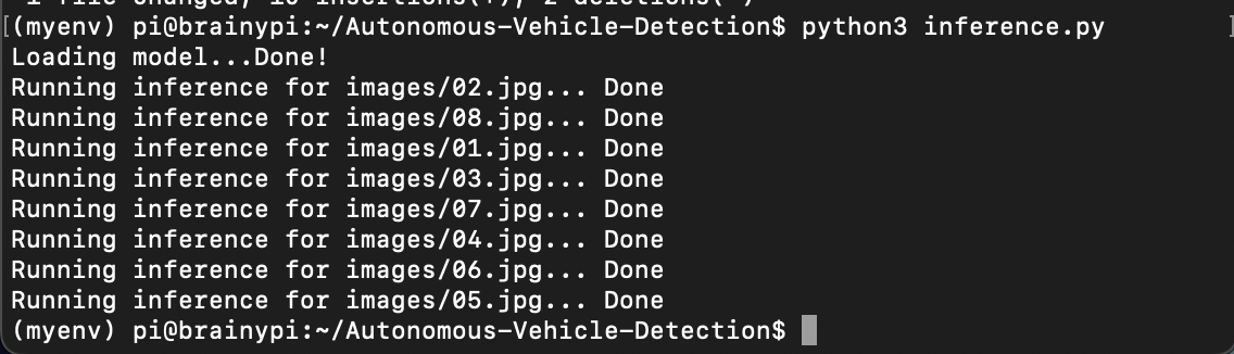 OBJECT DETECTION FOR AUTONOMOUS VEHICLES ON BRAINY PI : 4 Steps ...