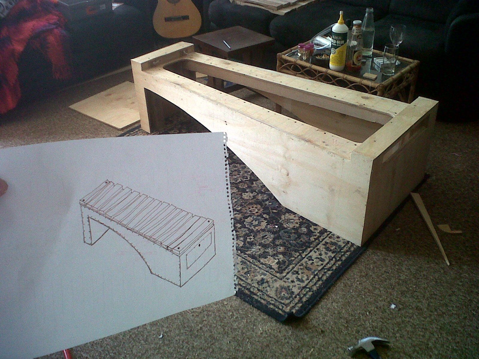 Marimba / Xylophone / Coffee Table - Instructables