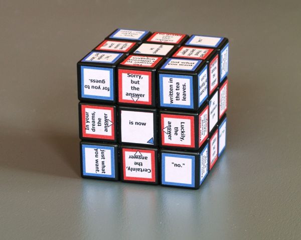 The Fortune-telling Cube : 9 Steps (with Pictures) - Instructables