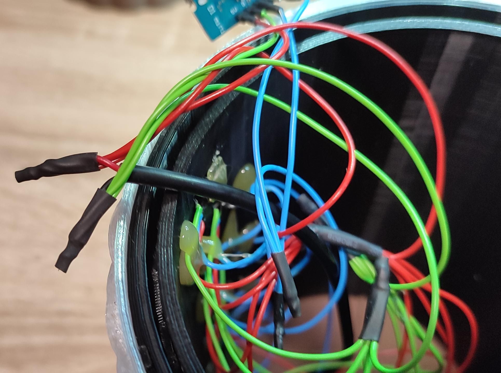 An Eye-Catching 3D Printed Hexagonal Cells LED Lamp : 4 Steps (with ...