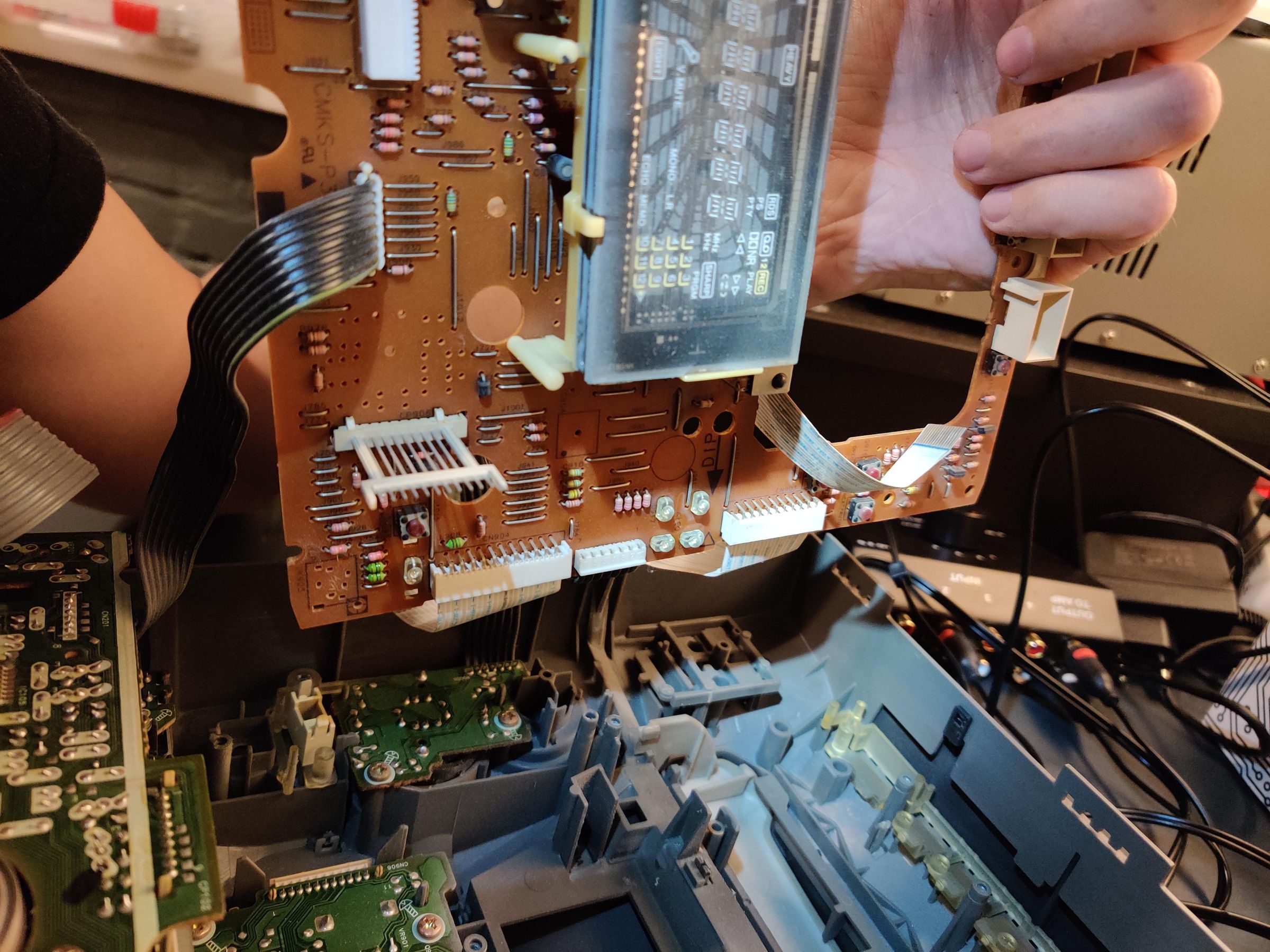 Custom Volume Control for an Old Stereo System, With Buttons and ...