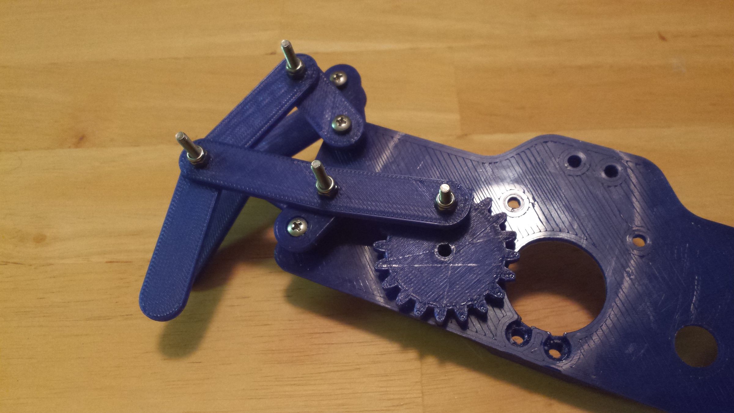 3D Printed Walking Robot (Klann Linkage) : 11 Steps (with Pictures ...