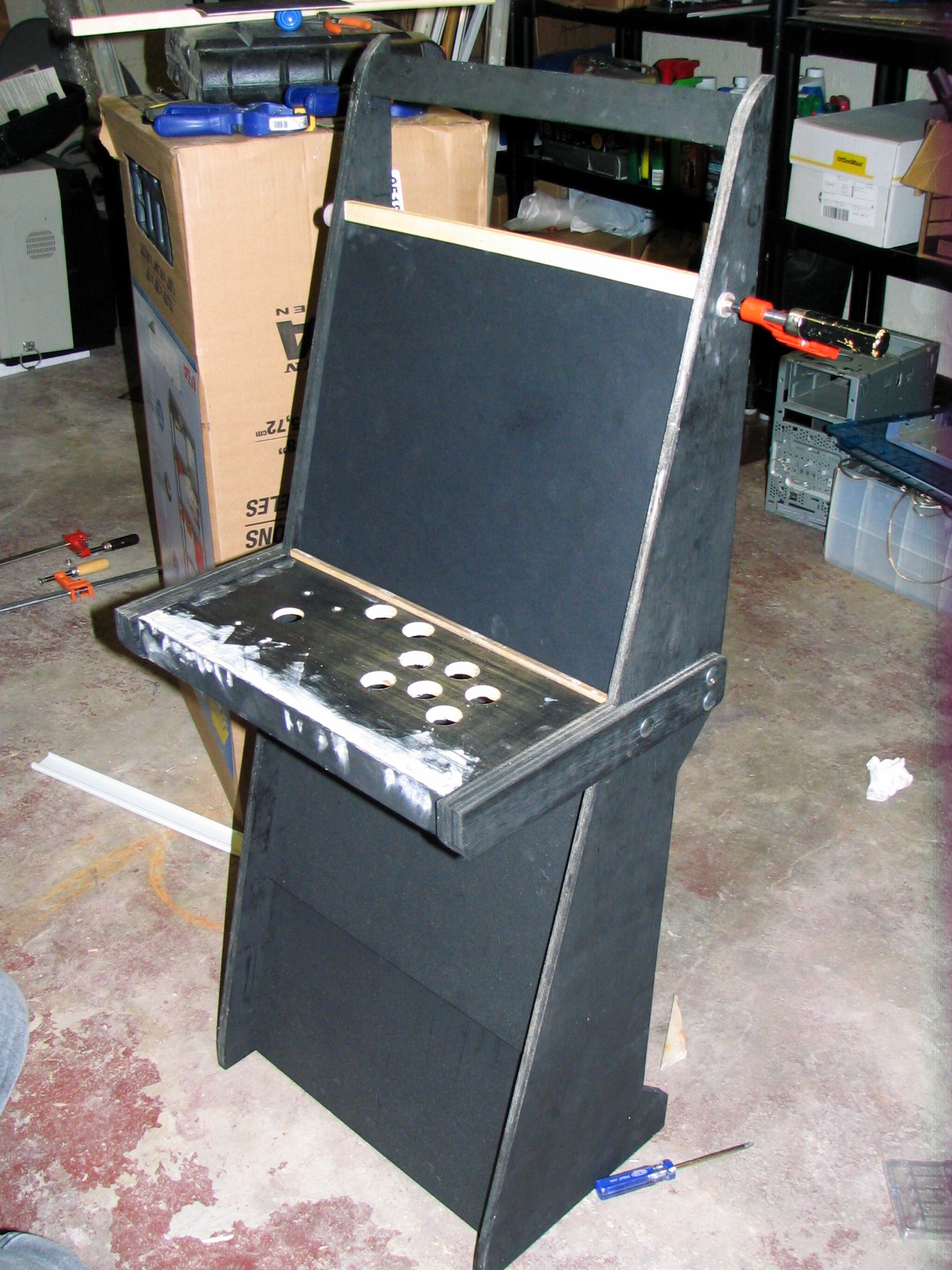 A Super Easy Arcade Machine From 1 Sheet of Plywood : 15 Steps (with ...