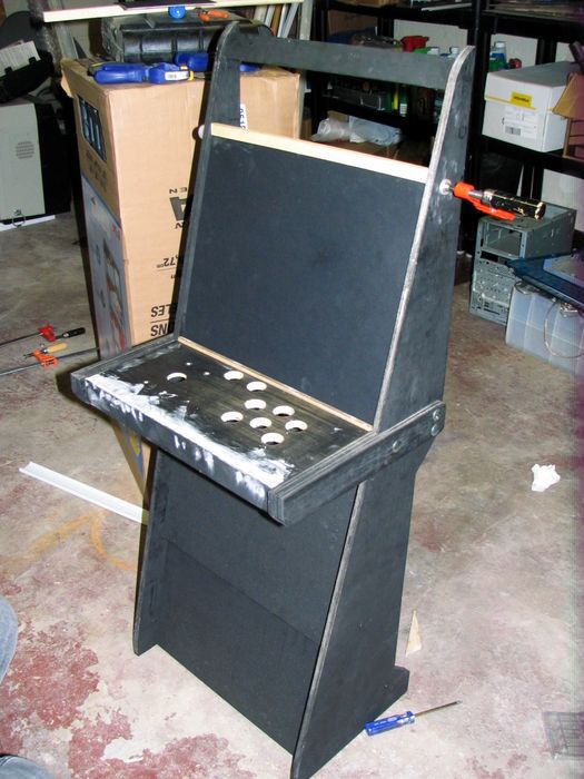 A Super Easy Arcade Machine From 1 Sheet of Plywood : 15 Steps (with ...