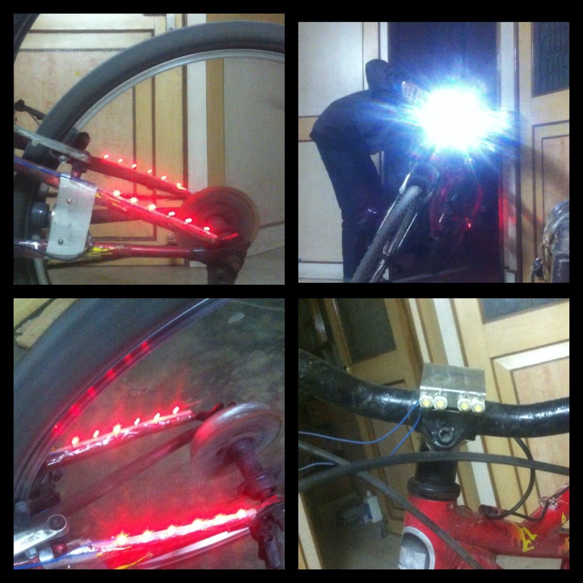 Led Bicycle Safety Lights(pedal Powered) Under $10 : 8 Steps ...