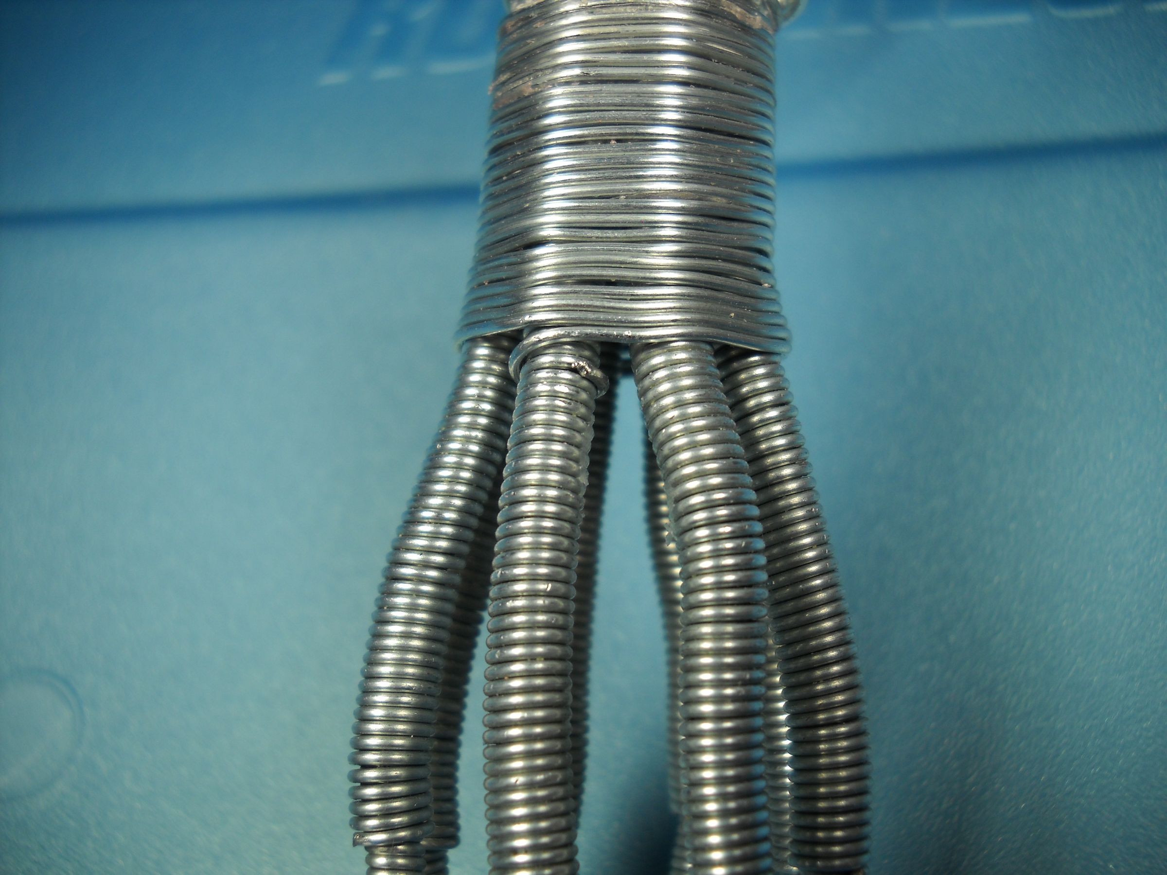 How to Make a Wire Octopus Sculpture (simplified). Cheap and Easy But ...