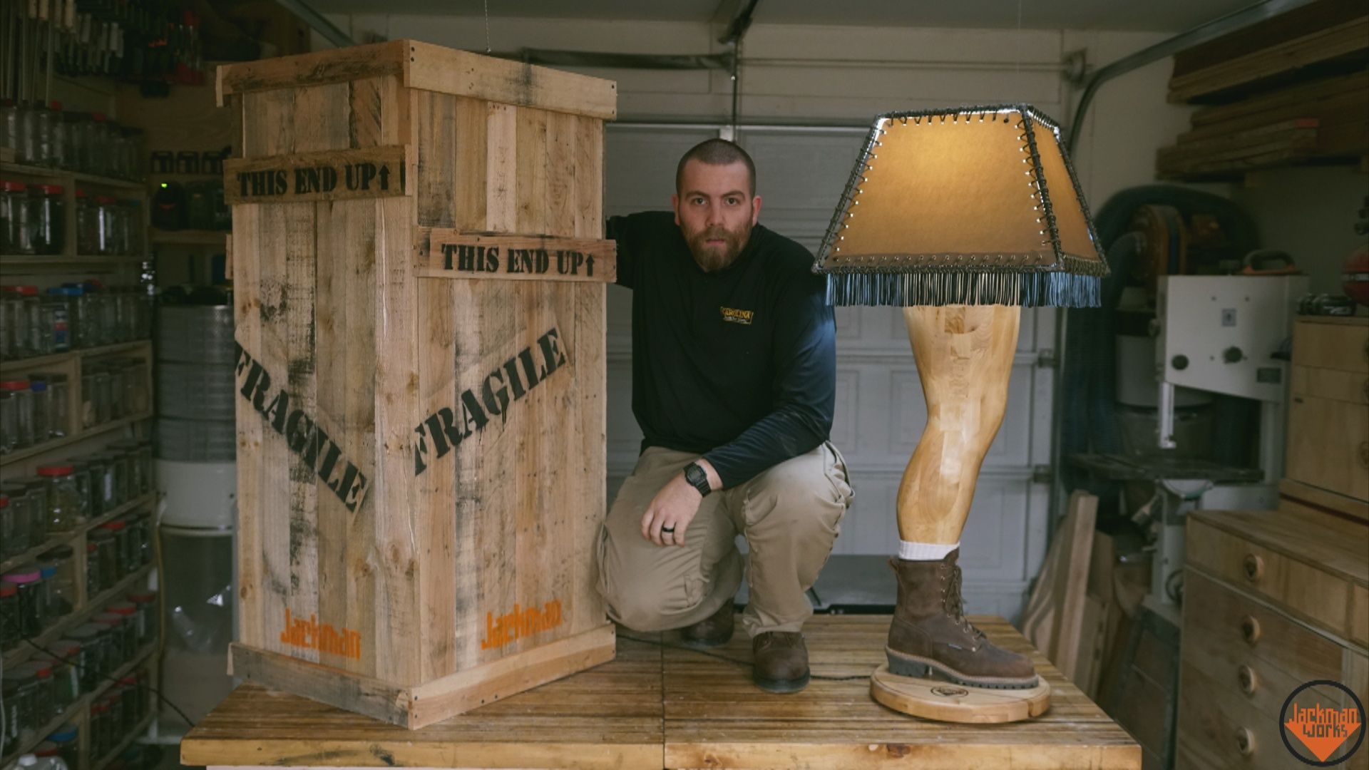 Building "A Christmas Story" Leg Lamp (the MANLY Version) : 15 Steps ...