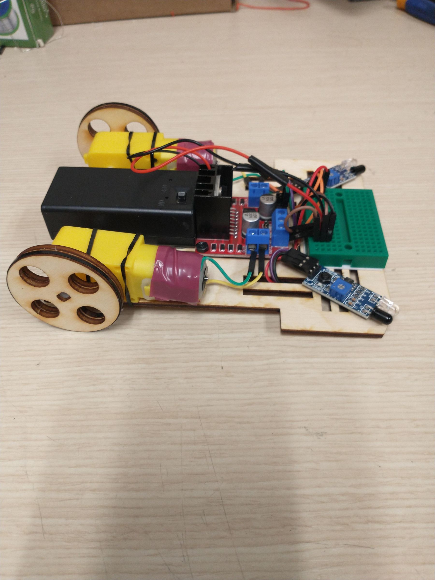 Autonomous Robot Racer: Analog Mode (no Microcontroller Needed) : 8 ...