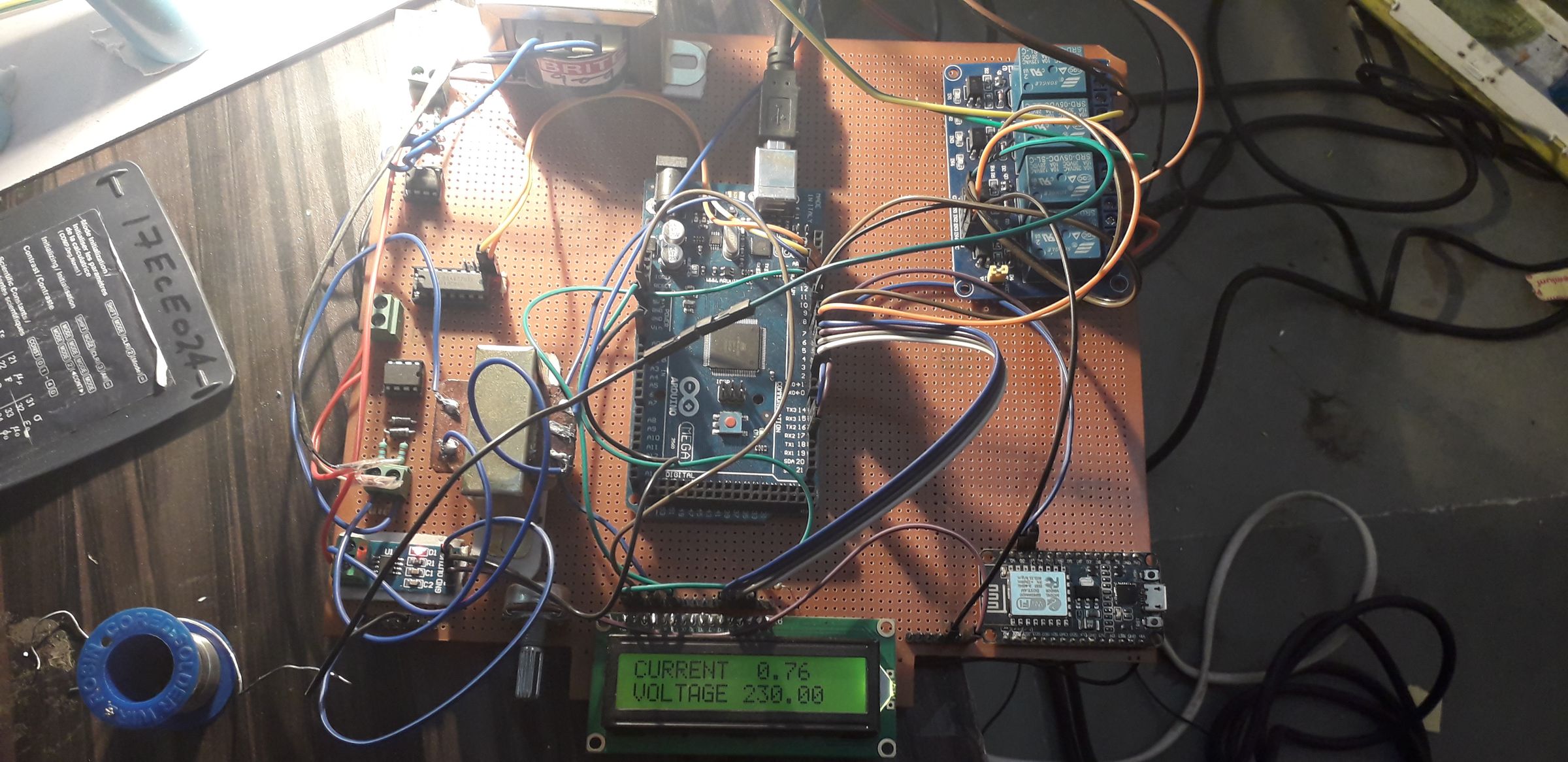Smart Meter With Automatic Power Factor Correction Unit : 29 Steps ...