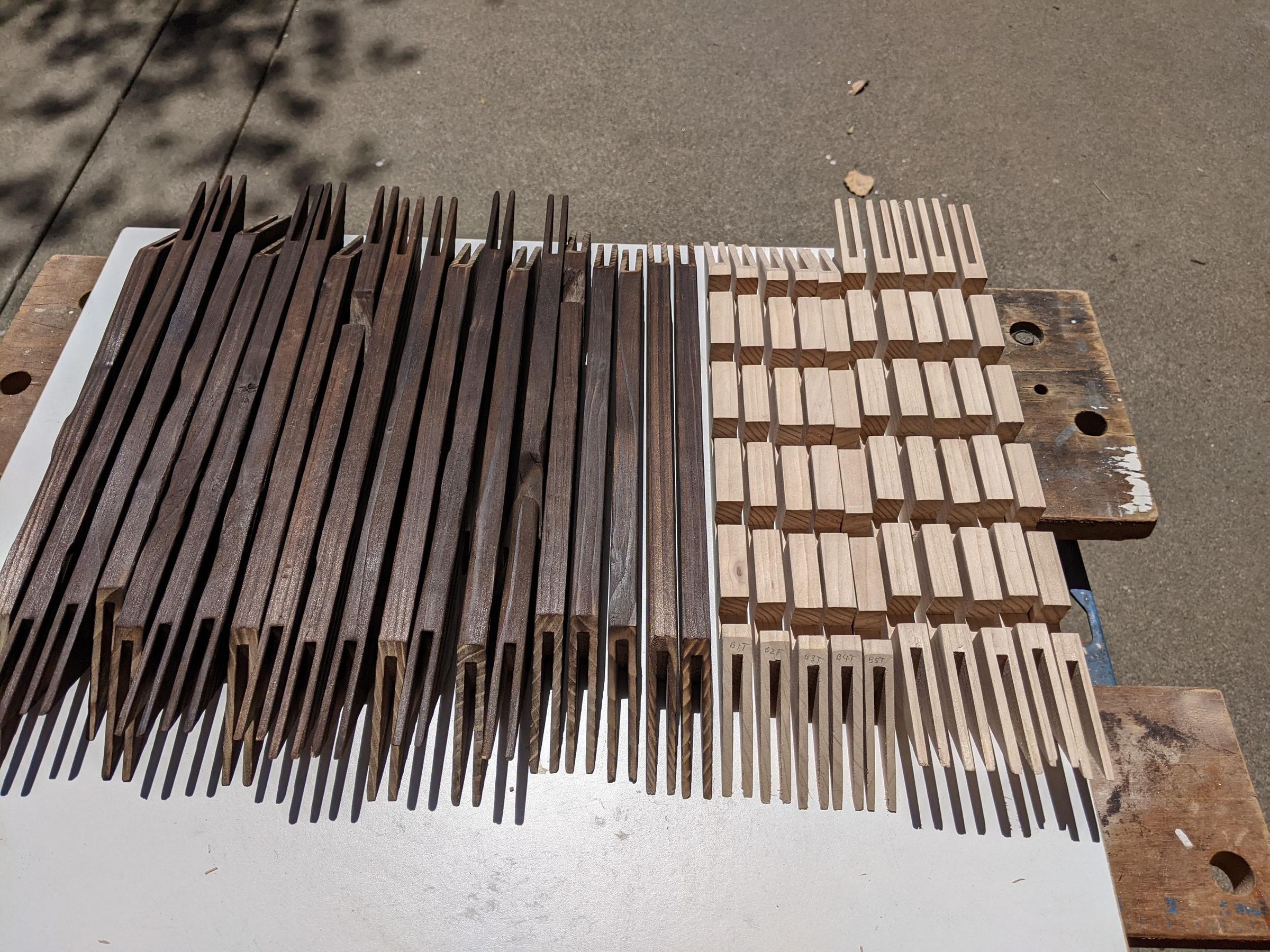 Waffle Table Made From a Single 2x4 : 9 Steps (with Pictures ...