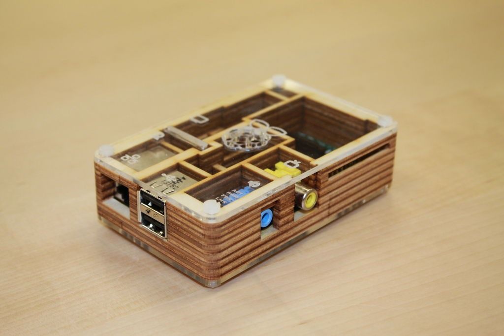 Wooden Raspberry Pi Enclosure