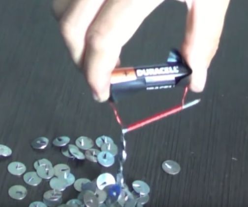 Build Your Electric Magnet in 30 Seconds ? Tutorial : 4 Steps ...