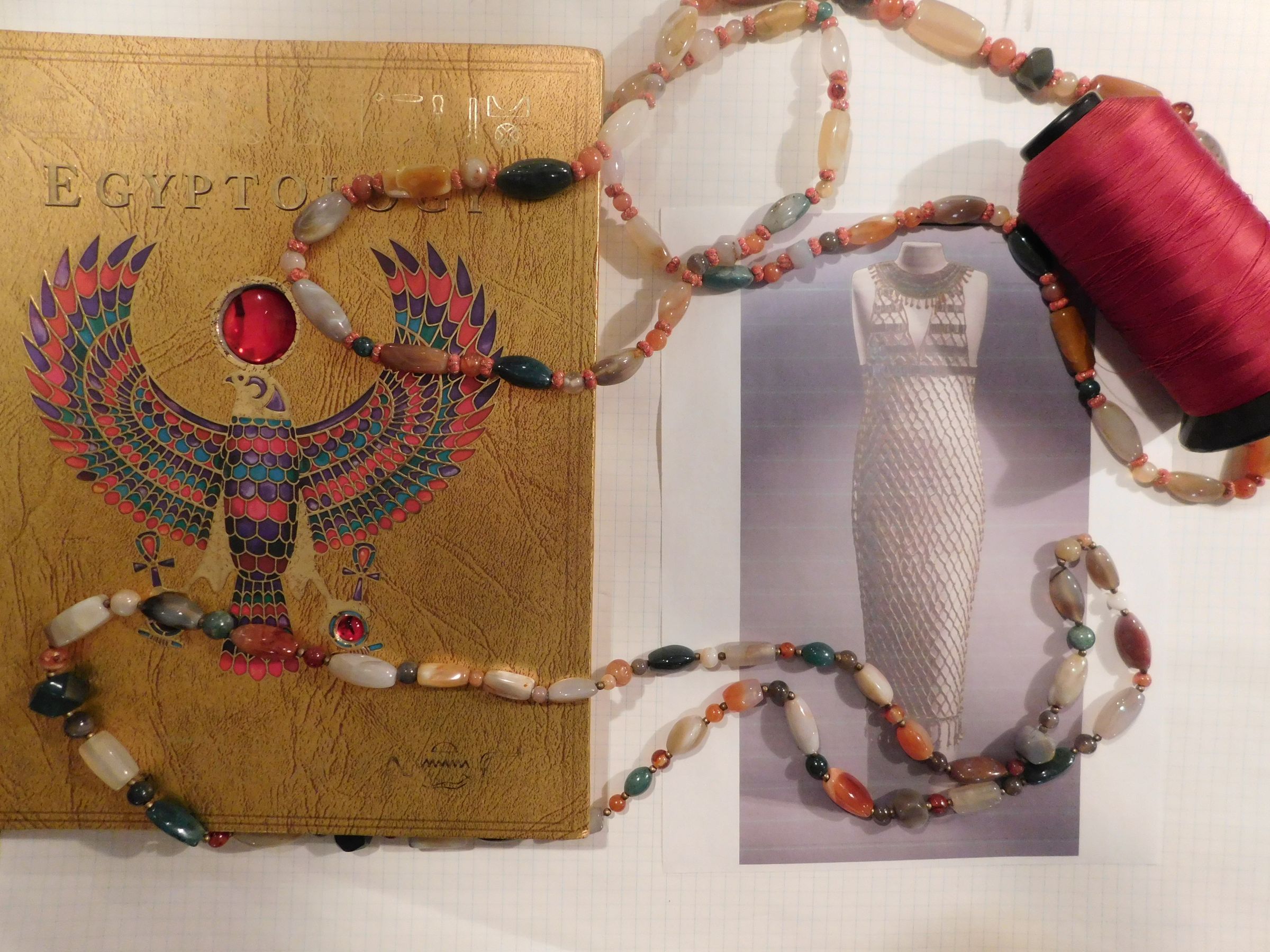 Glass, Wood, Shell and Stone Beaded Sheath : 10 Steps (with Pictures ...