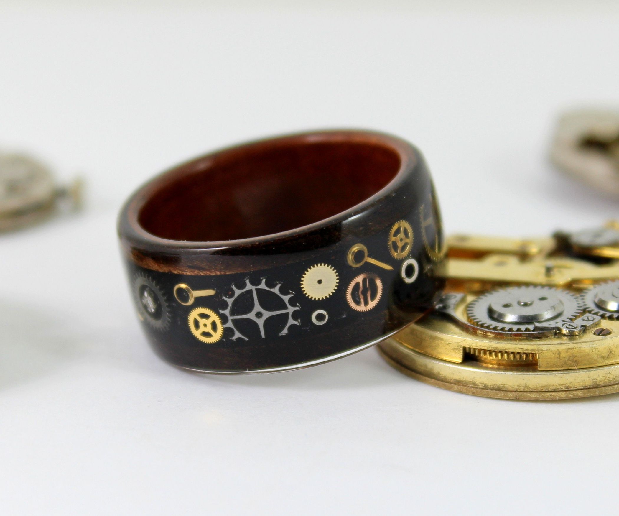 Wooden Steampunk Ring : 9 Steps (with Pictures) - Instructables