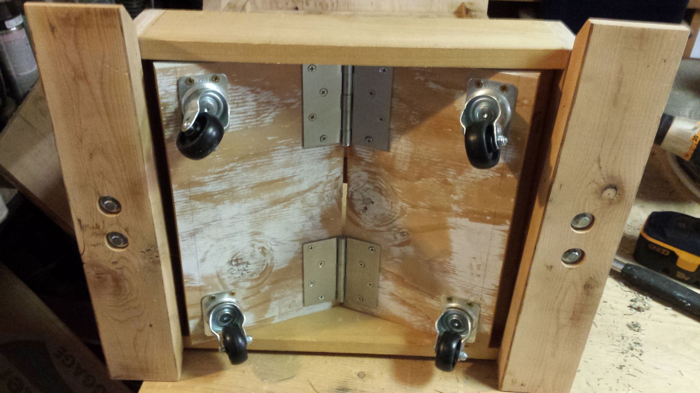Retractable Casters for a Scroll Saw. : 14 Steps (with Pictures ...