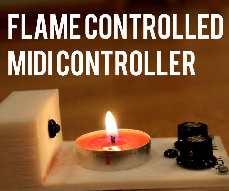 Flame Controlled MIDI Controller : 25 Steps (with Pictures) - Instructables