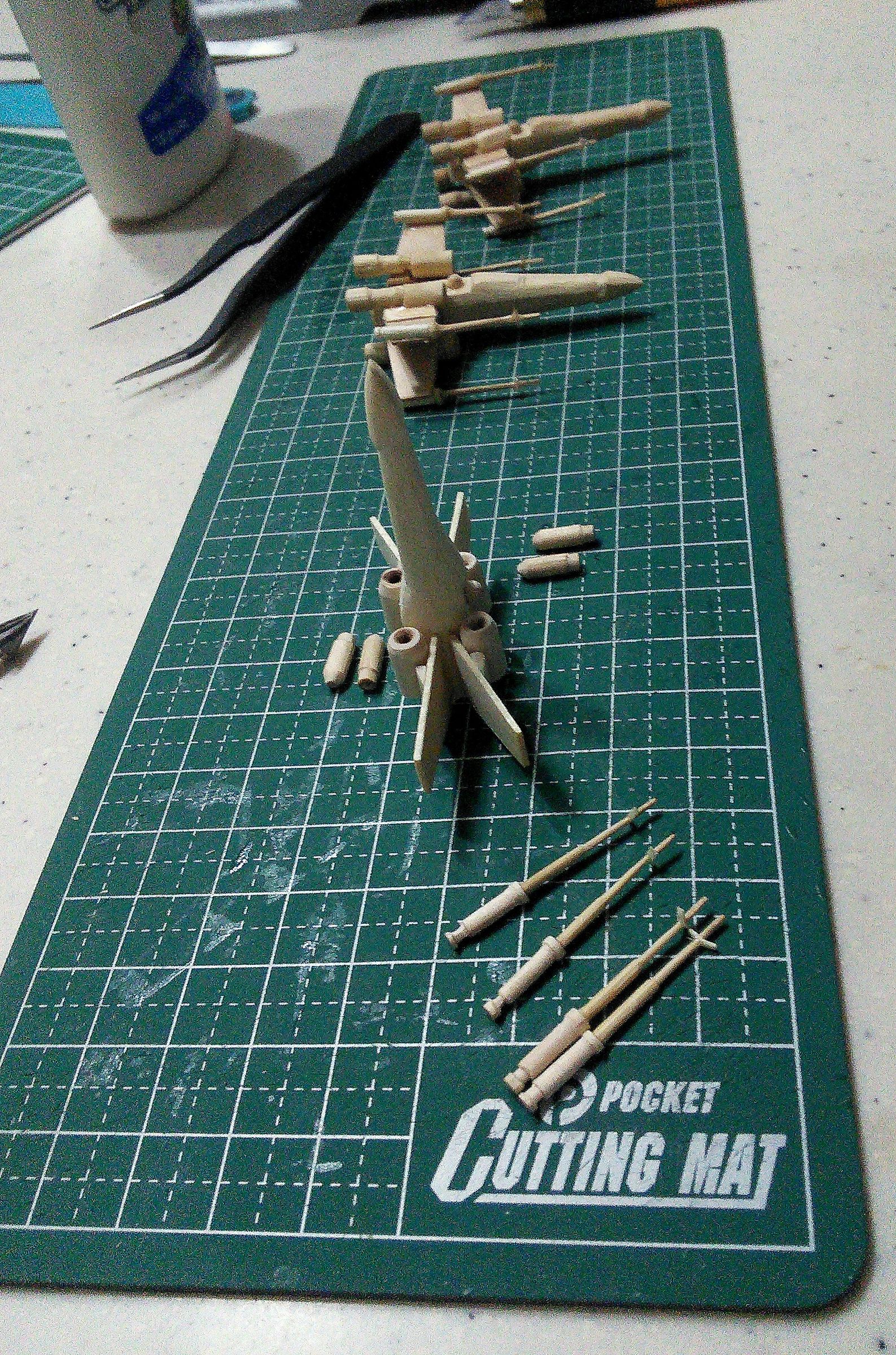 Mini X-Wing Popsicle Stick Model : 5 Steps (with Pictures) - Instructables