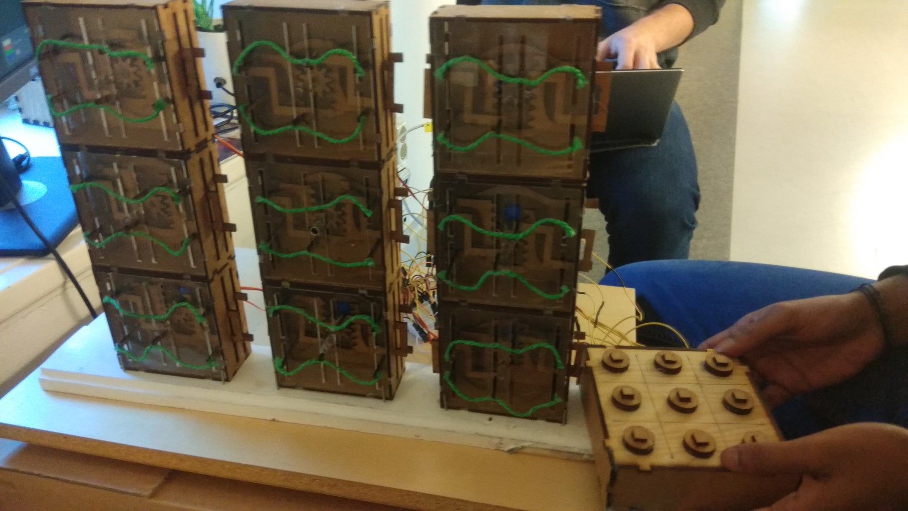 Interactive Tic Tac Toe Game Controlled With Arduino 6 Steps Instructables