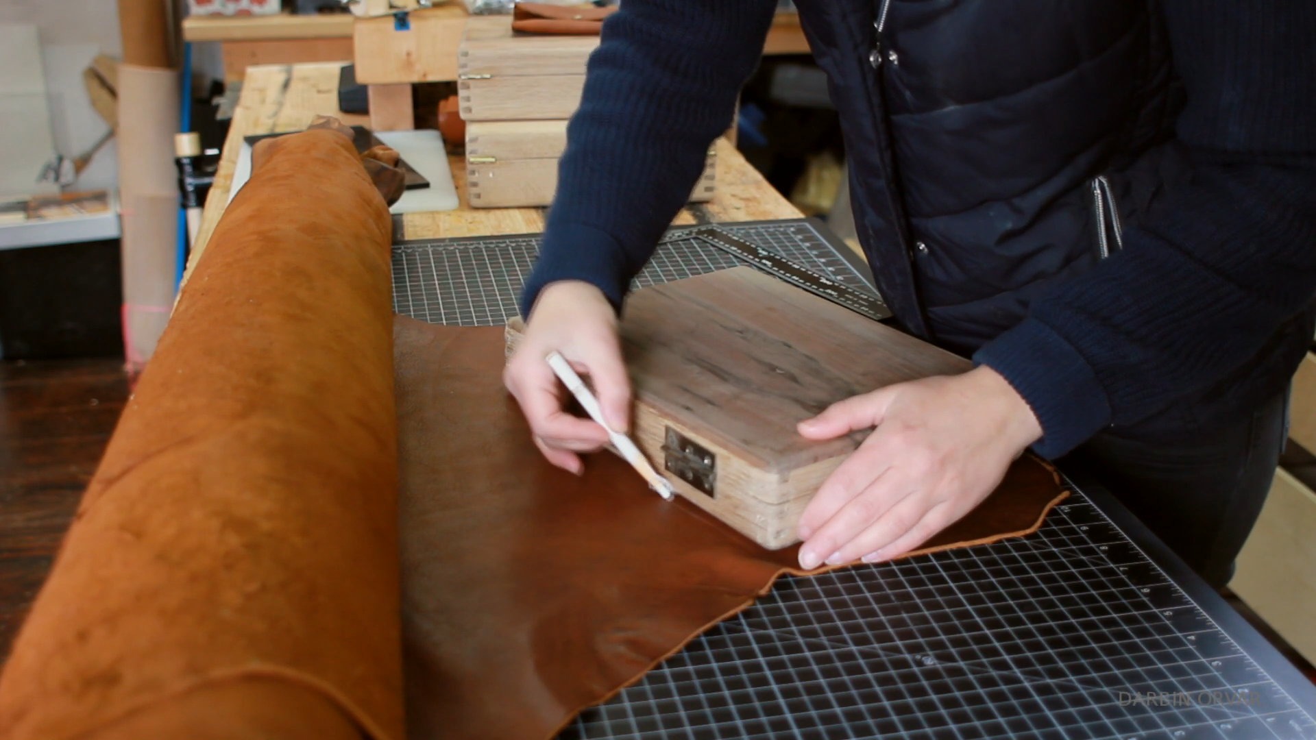 Making Art & Writing Boxes W/ Leather Inserts : 8 Steps (with Pictures ...