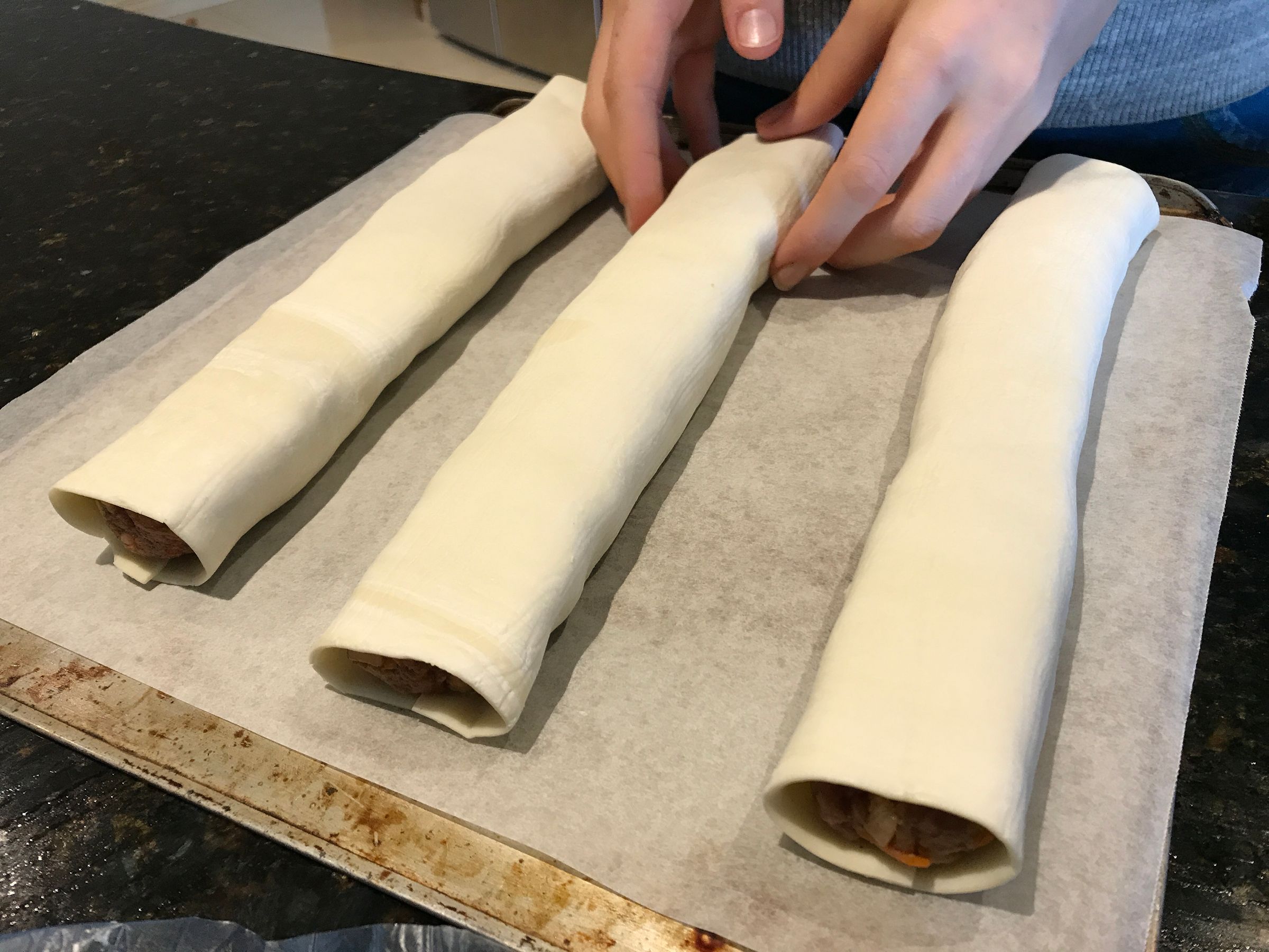 Homemade Sausage Rolls (Freezable Snack) : 12 Steps (with Pictures ...