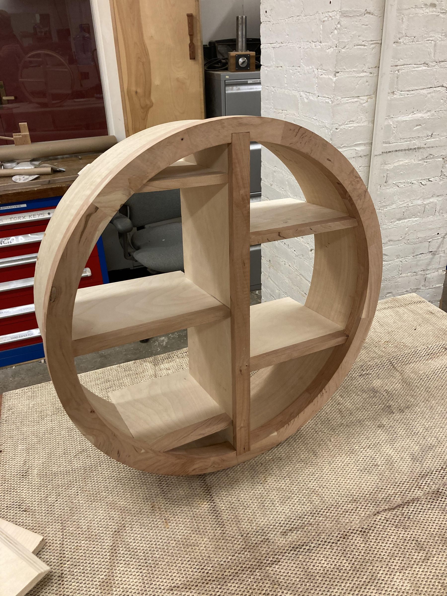 Round Cabinet With Burl Doors : 10 Steps (with Pictures) - Instructables