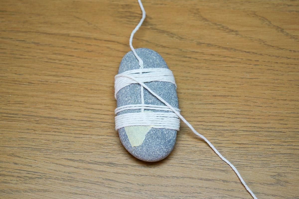 DIY Decorative Wrapped Stones | Japanese-Inspired Crafts : 15 Steps ...
