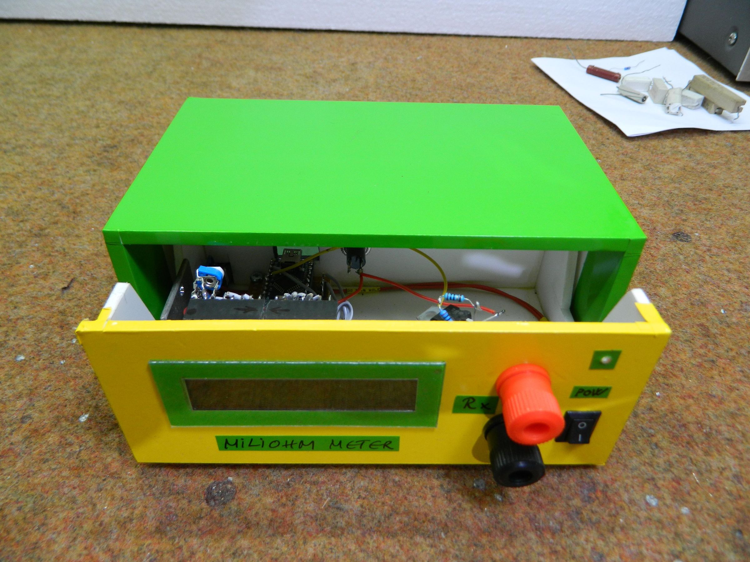 DIY Arduino Miliohmmeter for Measure Low Value Resistances - Instructables