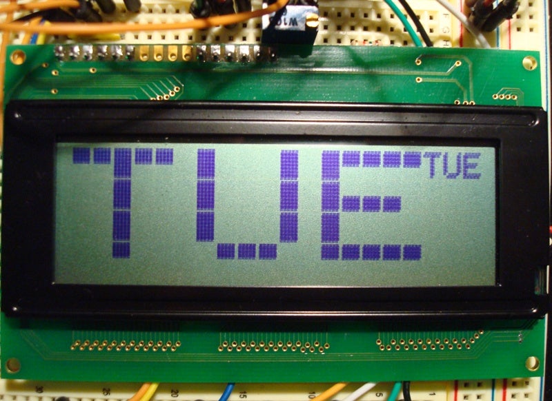 Display Super Sized Font On Hd44780 20x4 Character Displays With Arduino Instructables 9851