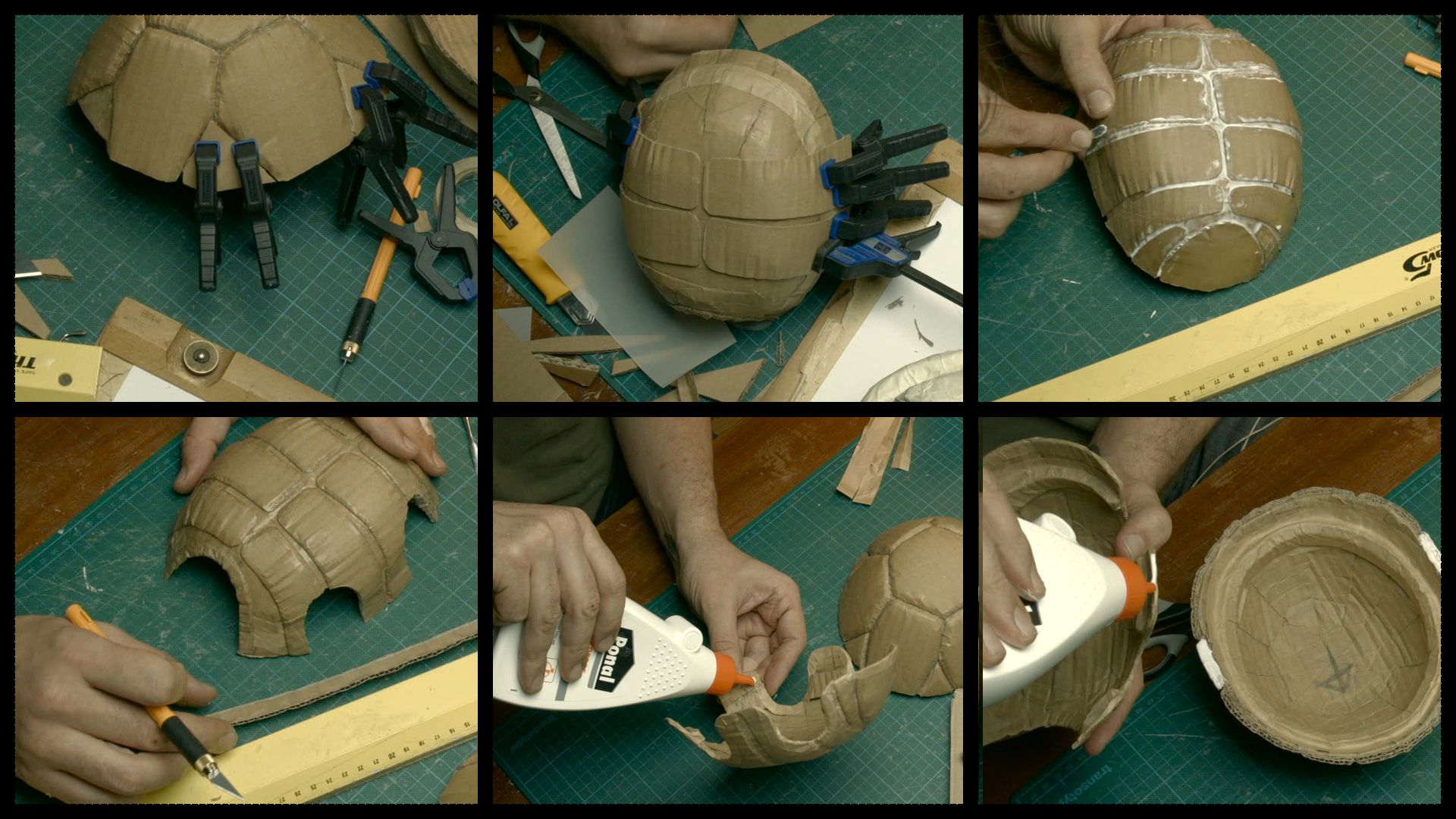 Diy Cardboard Mario Kart Blue Shell Trophy : 8 Steps (with Pictures ...