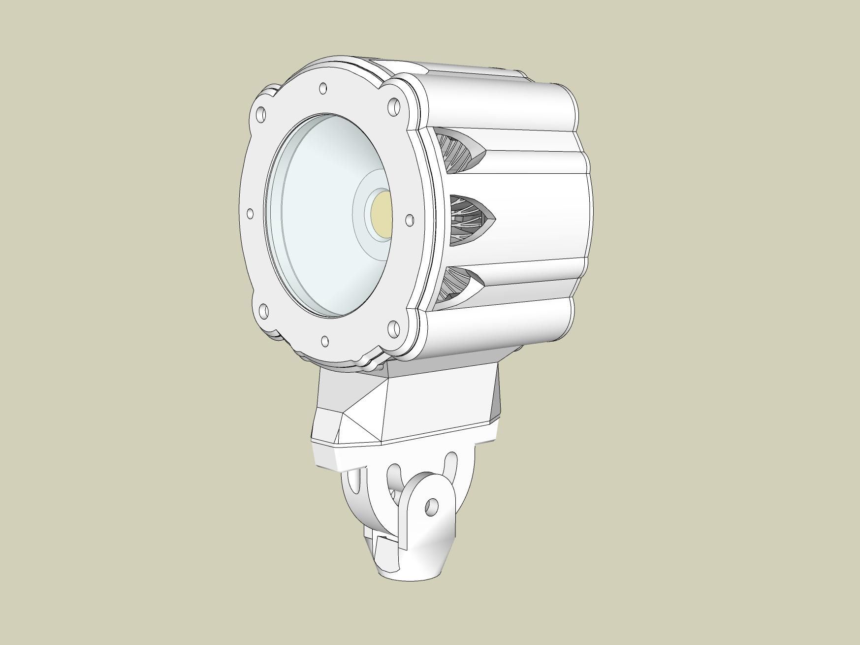 3D Printed Natural-Color Cost-Effective Worklight (Extreme Attention to ...