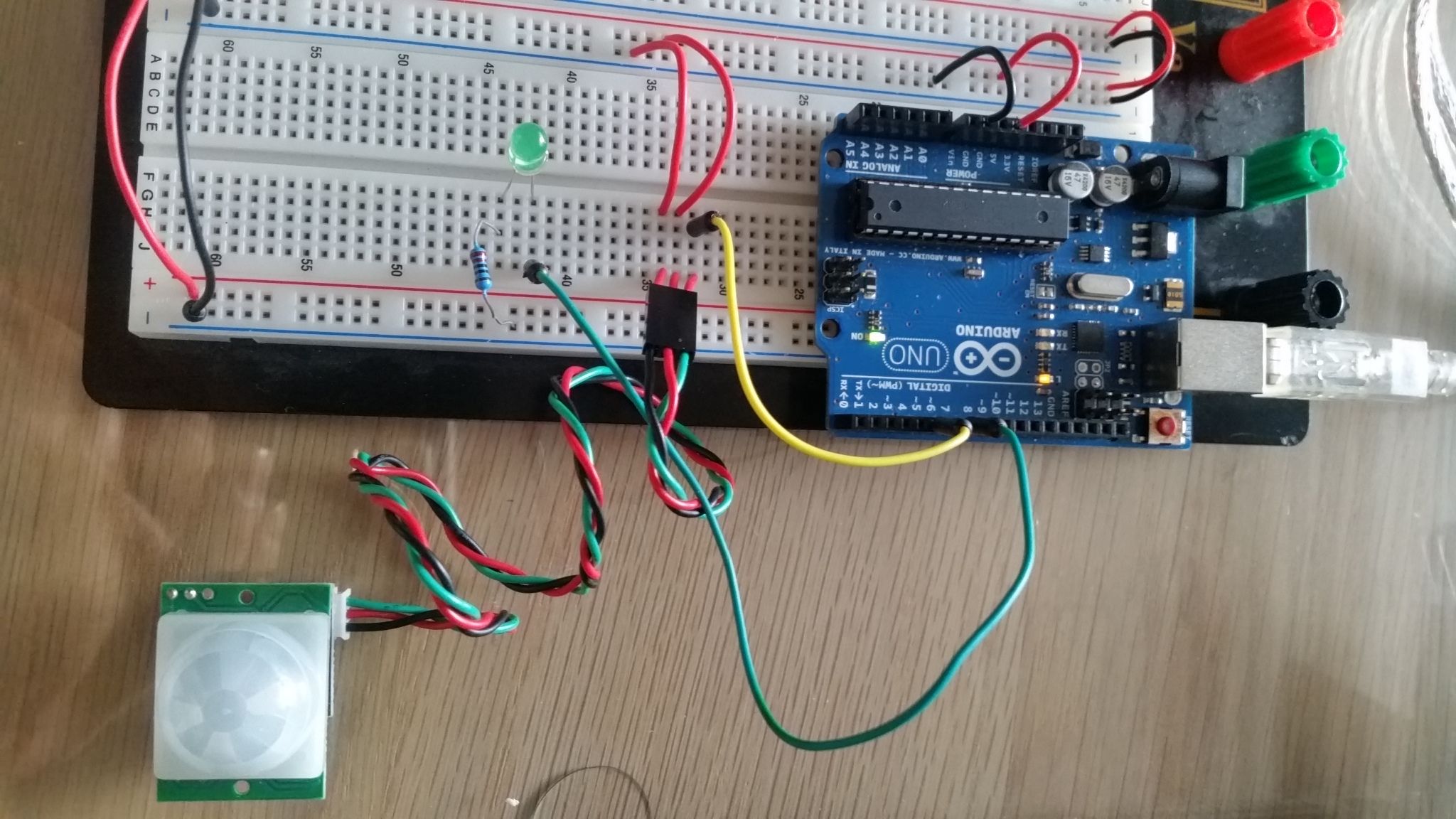 MOTION SENSOR USING ARDUINO : 3 Steps - Instructables
