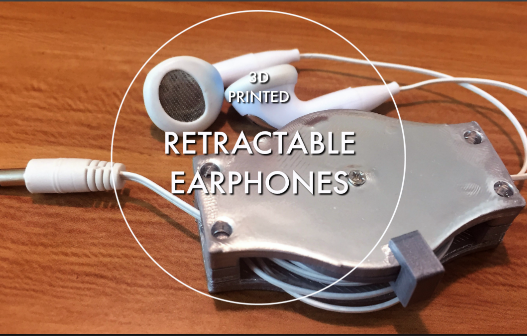 3D Printed Retractable Earphones : 6 Steps (with Pictures) - Instructables
