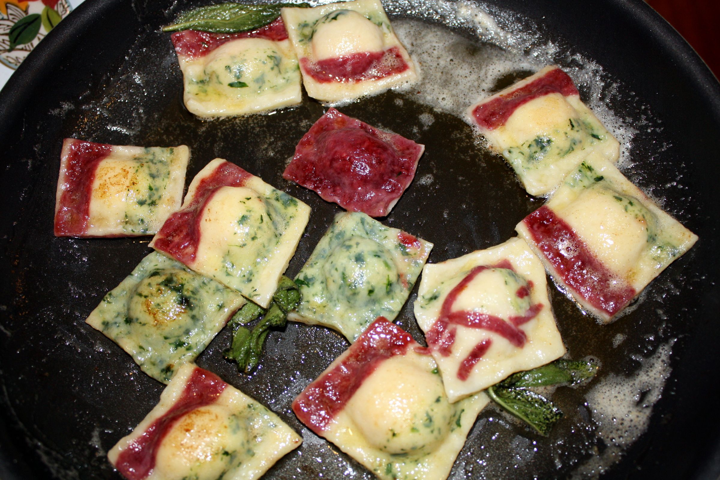 Gluten-Free Tri-Colored Ravioli With Roasted Butternut Squash ...