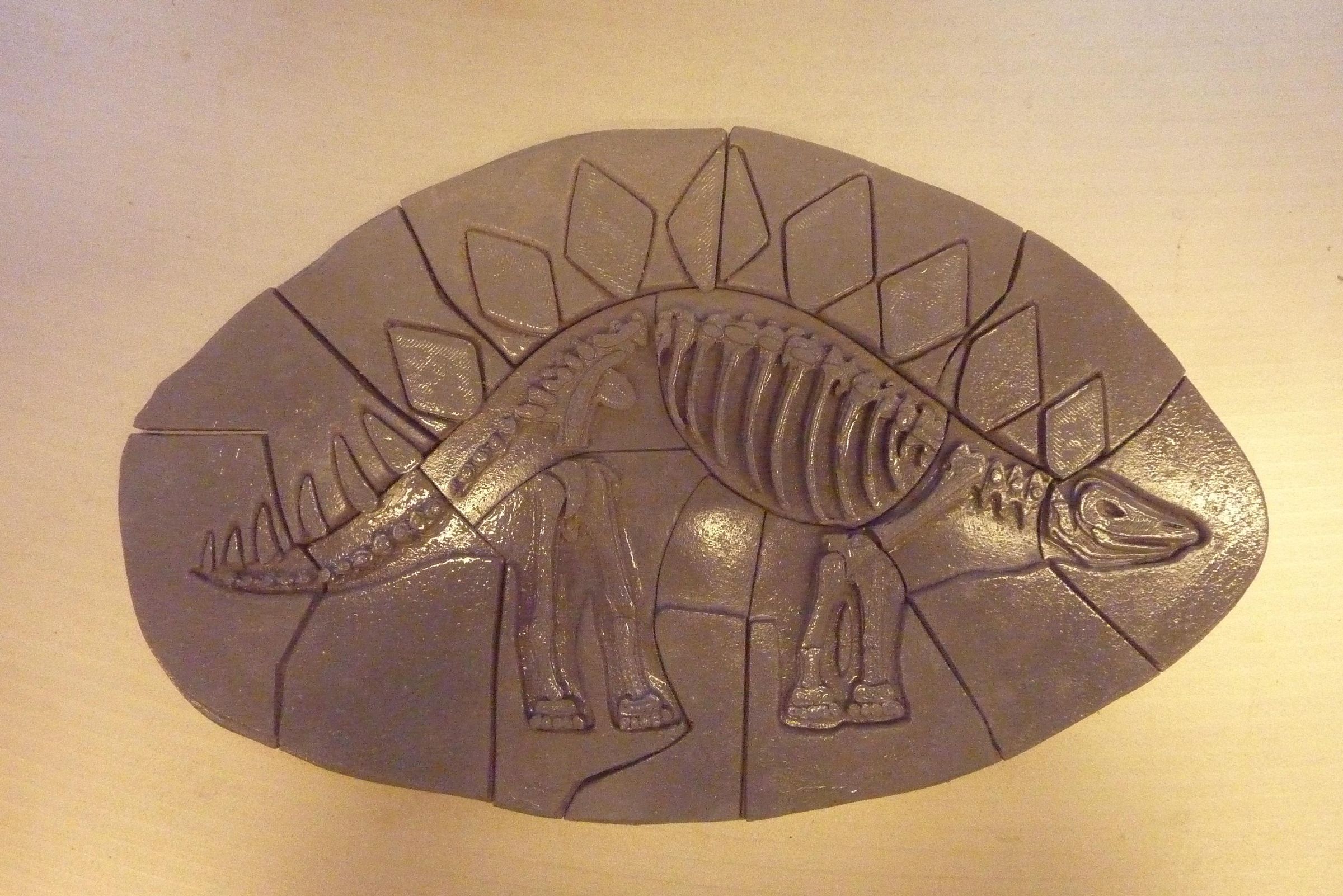 Stegosaurus Puzzle : 7 Steps (with Pictures) - Instructables