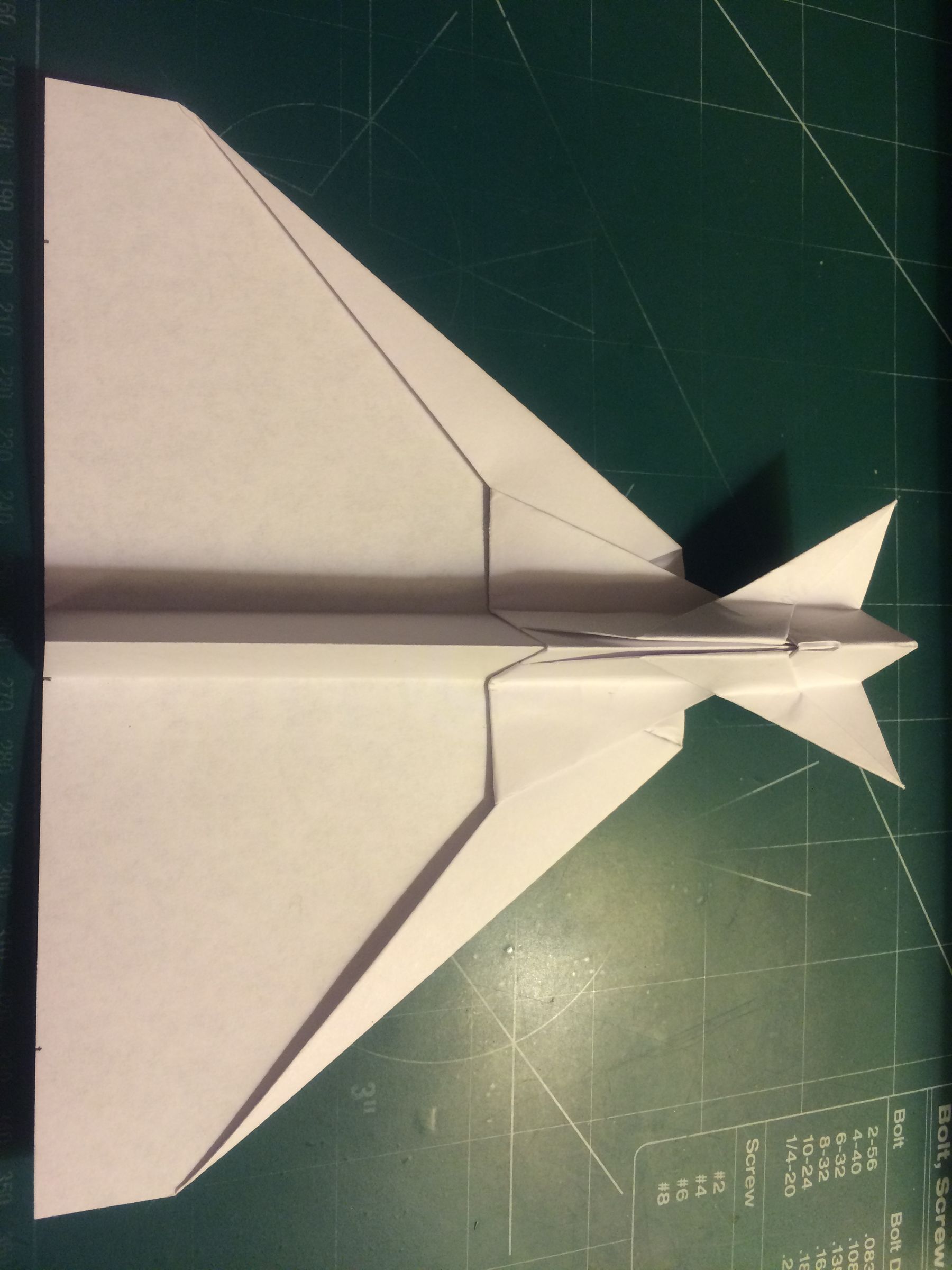 How to Make the Vulture Paper Airplane : 5 Steps - Instructables