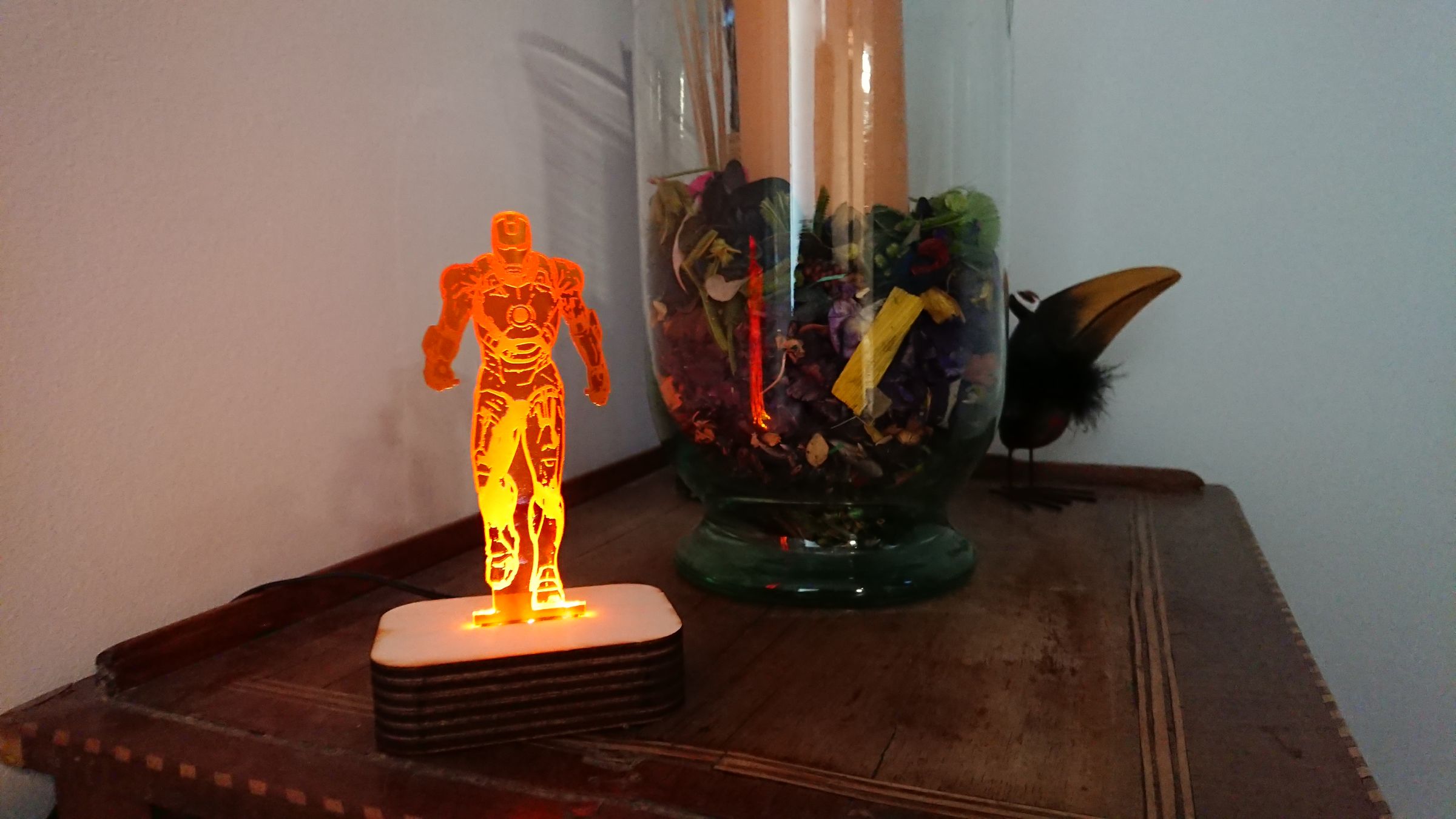 Iron Man Led Light : 5 Steps (with Pictures) - Instructables