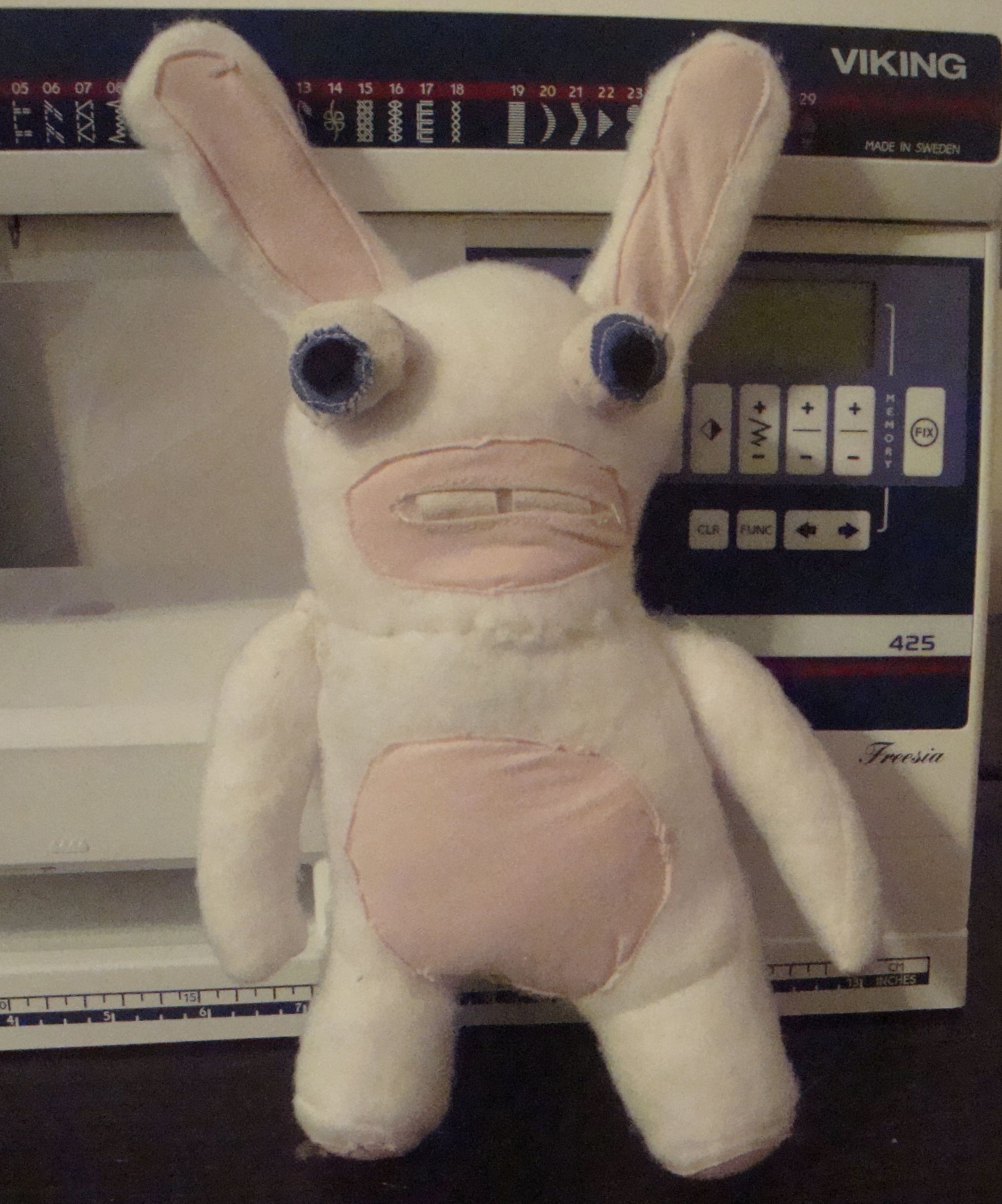 Raving Rabbid Plush : 12 Steps - Instructables