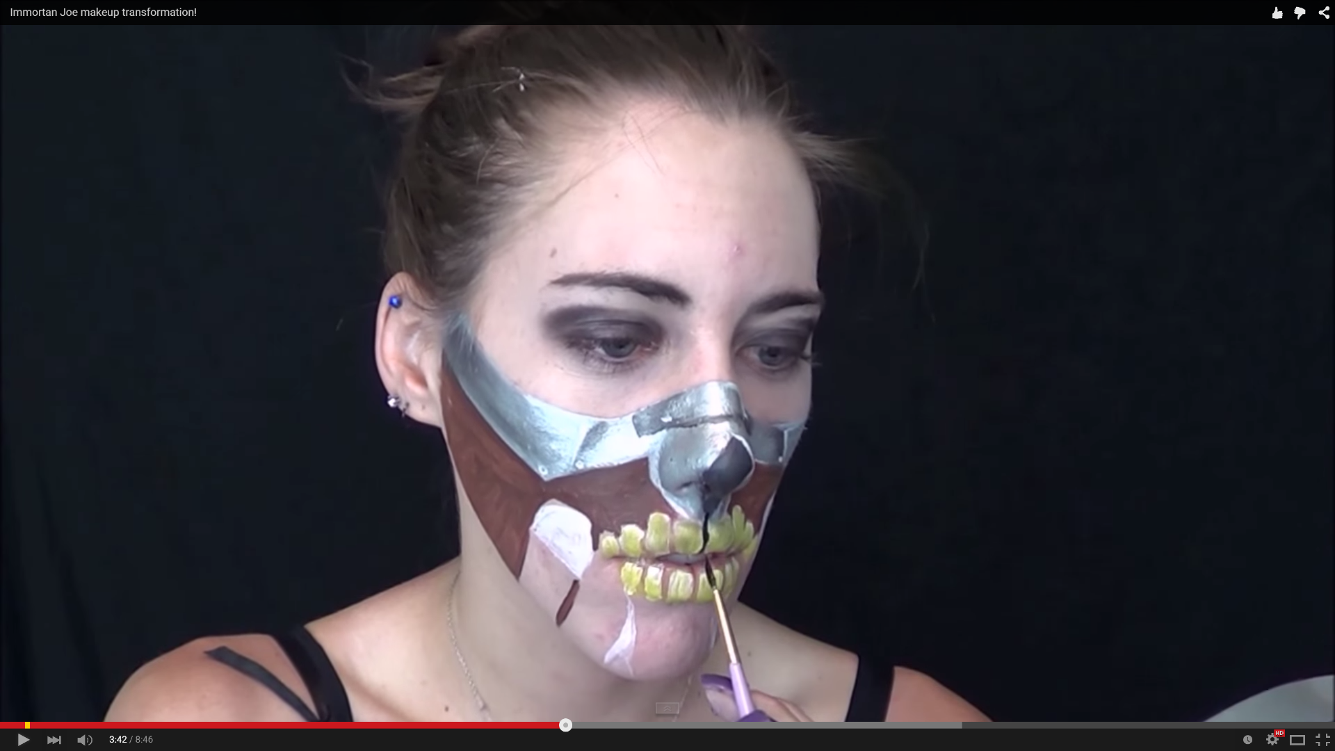 Immortan Joe Makeup Transformation : 10 Steps (with Pictures ...