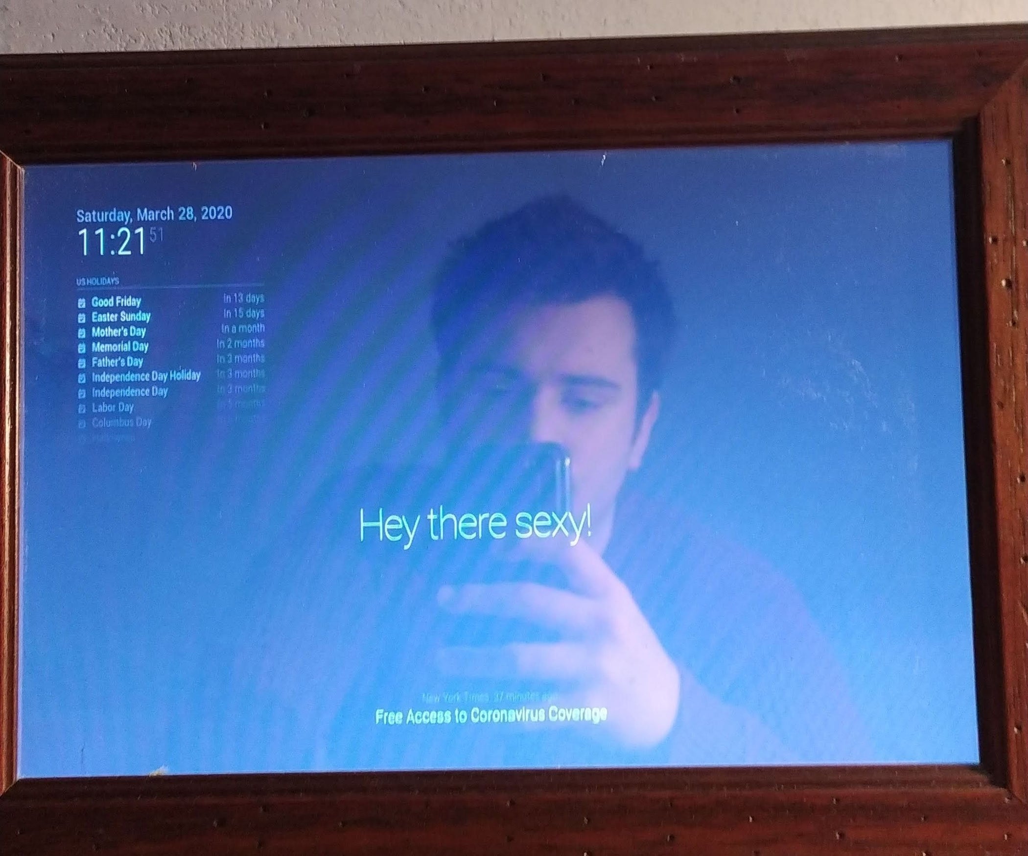 How to Build a Smart Mirror With Raspberry Pi 4 : 10 Steps - Instructables