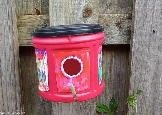 Upcycled Coffee Can Birdhouse : 5 Steps - Instructables