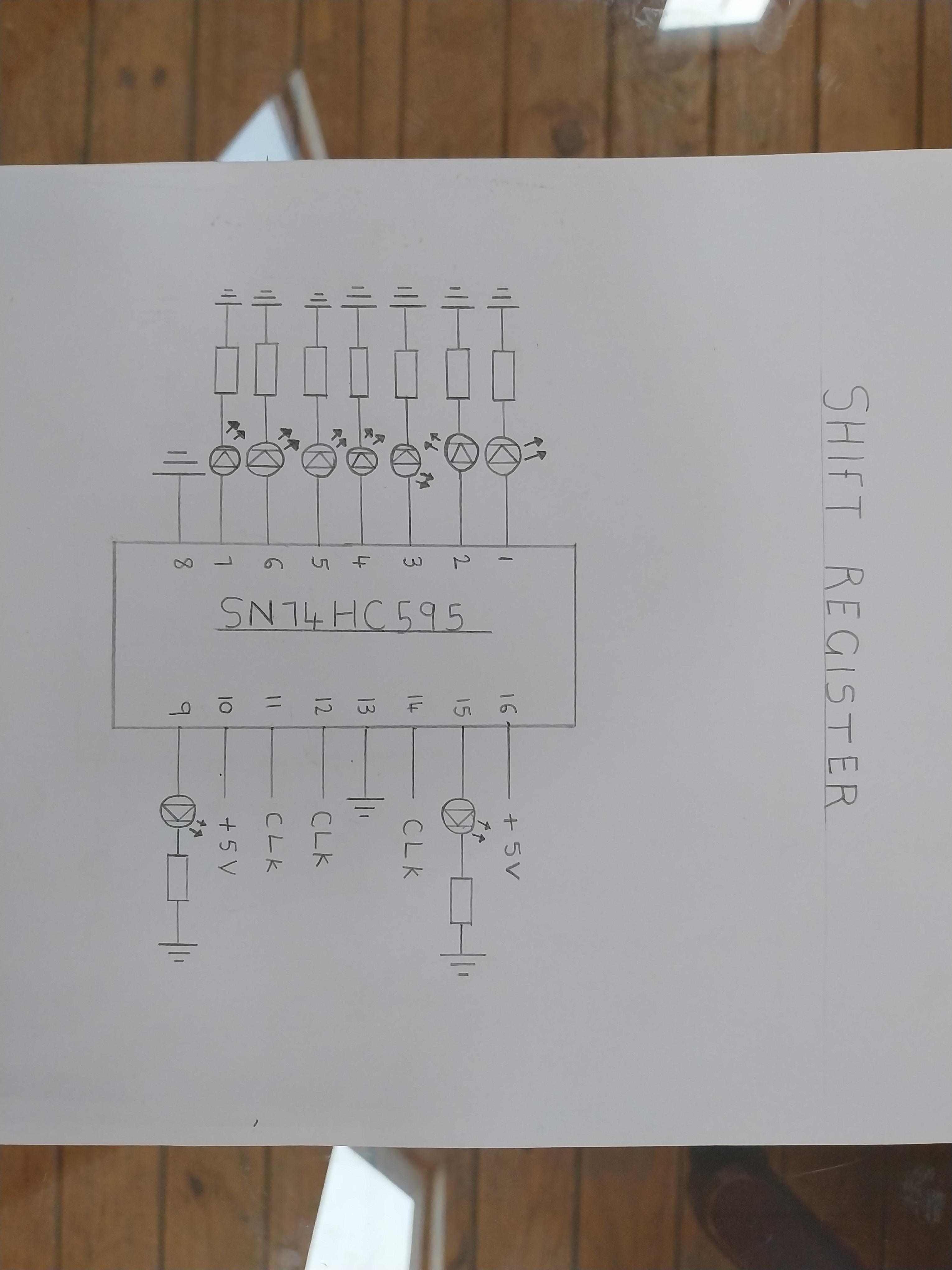 8 BIT SHIFT REGISTER : 3 Steps - Instructables
