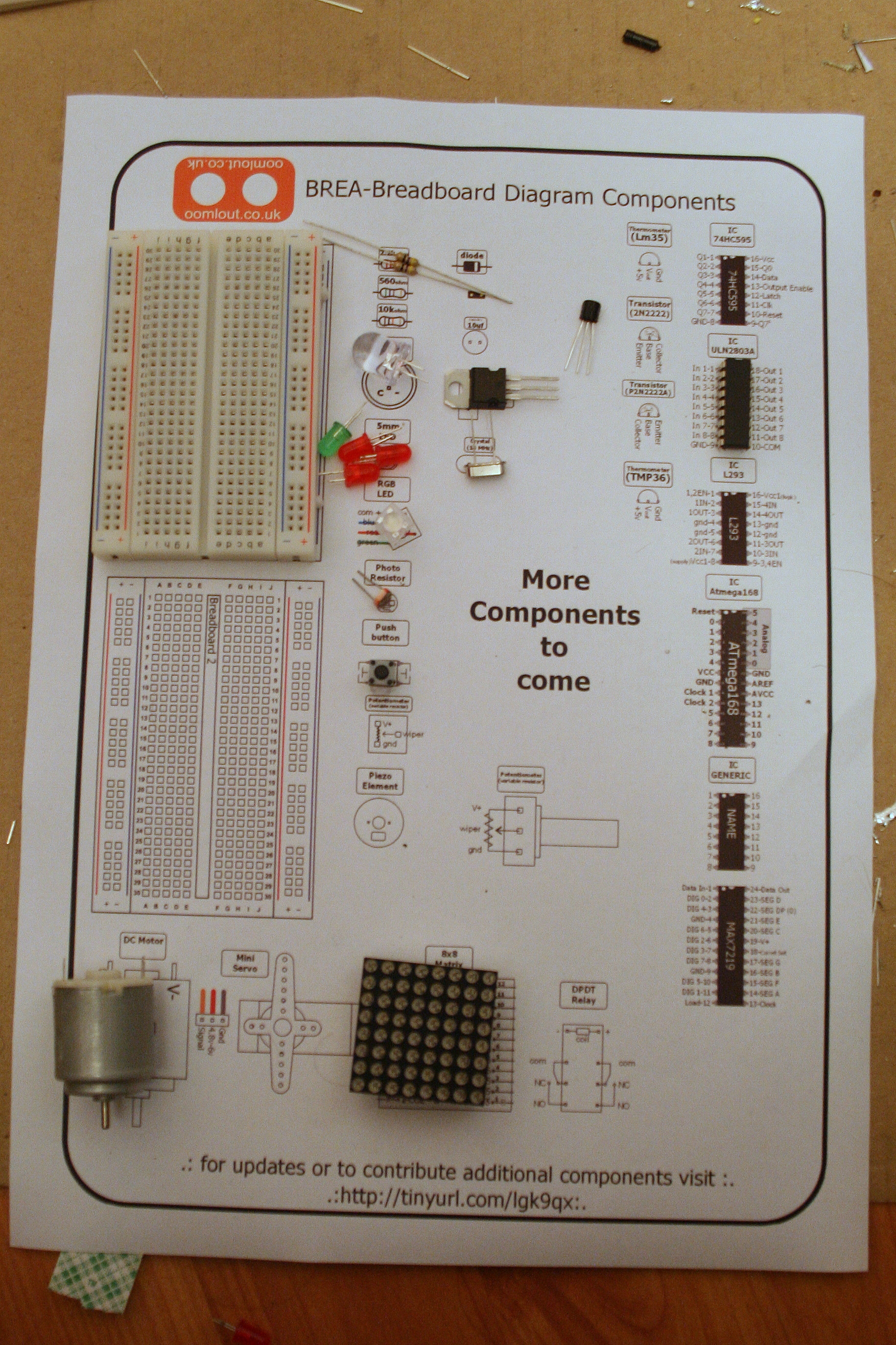 Solderless Breadboard Layout Sheets (plug and Play Electronics) : 3 ...