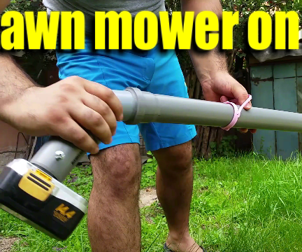 How to Make a Powerful Hand Grass Cutter Machine at Home - Instructables