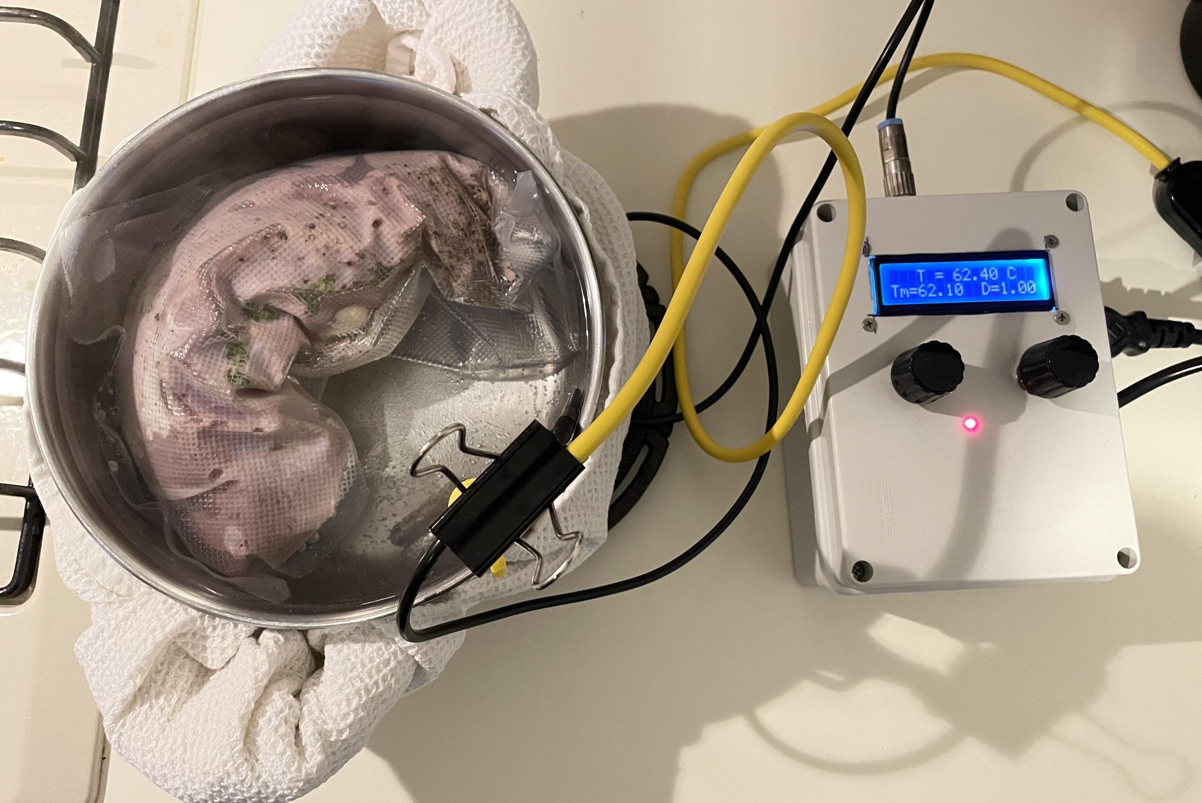 Sous-Vide Master: DIY Temperature Controller With Arduino : 9 Steps (with Pictures) - Instructables