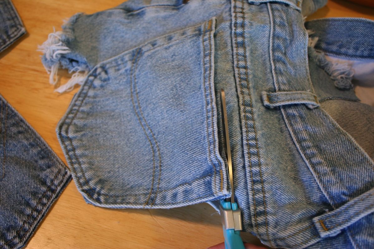 Sew Blue Jean Pocket Bean Bags : 6 Steps (with Pictures) - Instructables