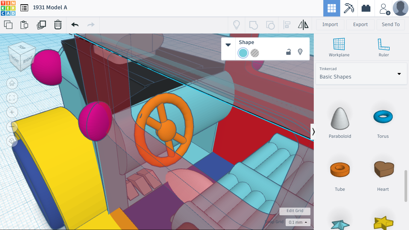 How to Make a Model a and Scene Using Tinkercad : 33 Steps (with ...