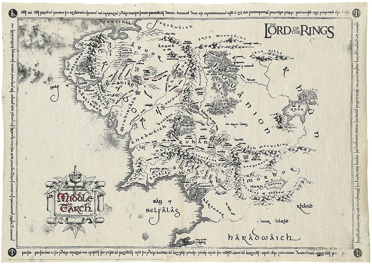 3D-printed Middle Earth Map Puzzle : 9 Steps (with Pictures ...