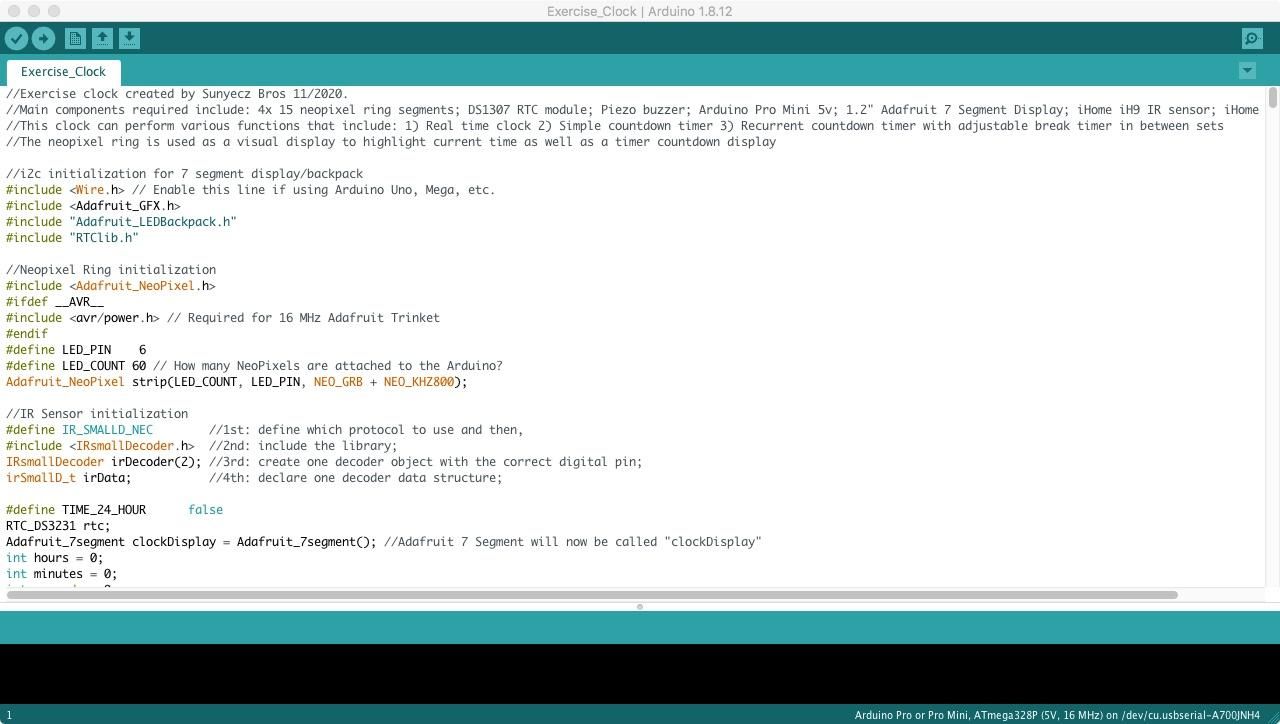 7-Segment NeoPixel Clock With Countdown Timer : 8 Steps (with Pictures ...