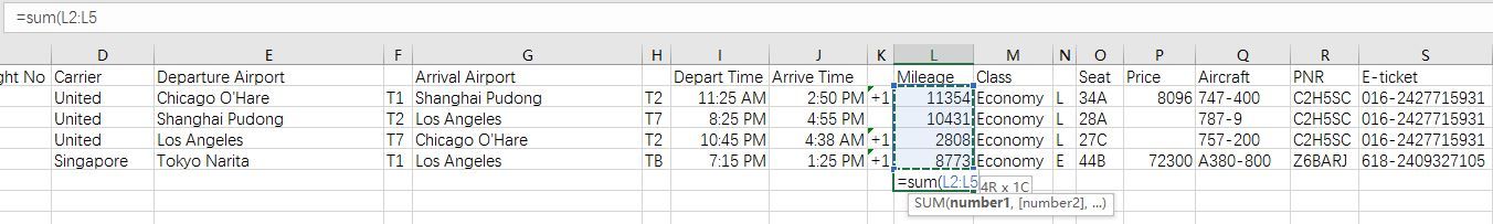 Manage Flights Using Excel : 6 Steps - Instructables